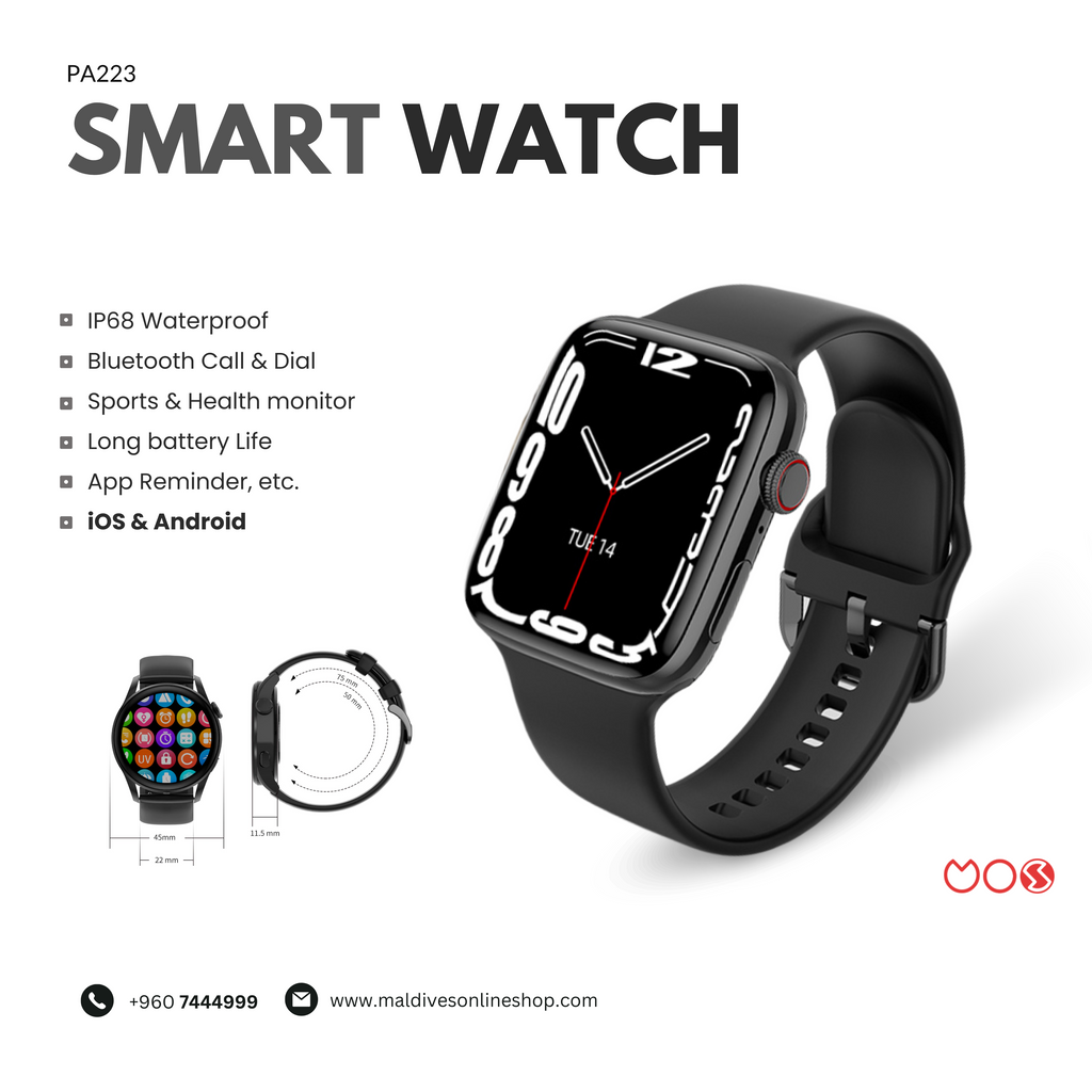 PA223 | Smart Watch – Maldives Online Shop